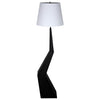 Noir Rhombus Floor Lamp With Shade – Paynes Gray