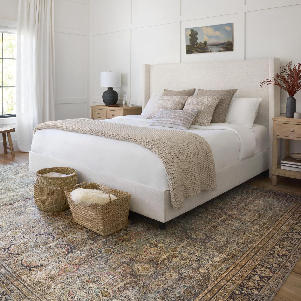 Loloi Layla Olive/Charcoal Power Loomed Rug – Paynes Gray