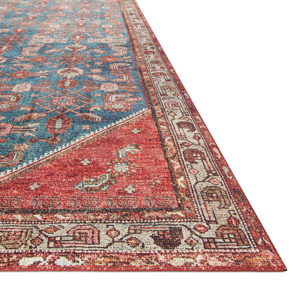 Loloi Layla Marine/Clay Power Loomed Rug – Paynes Gray