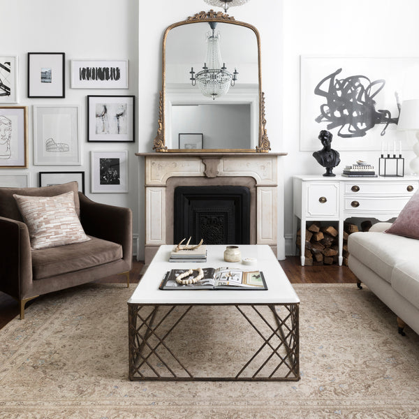 Loloi Loren Sand/Taupe Power Loomed Rug – Paynes Gray