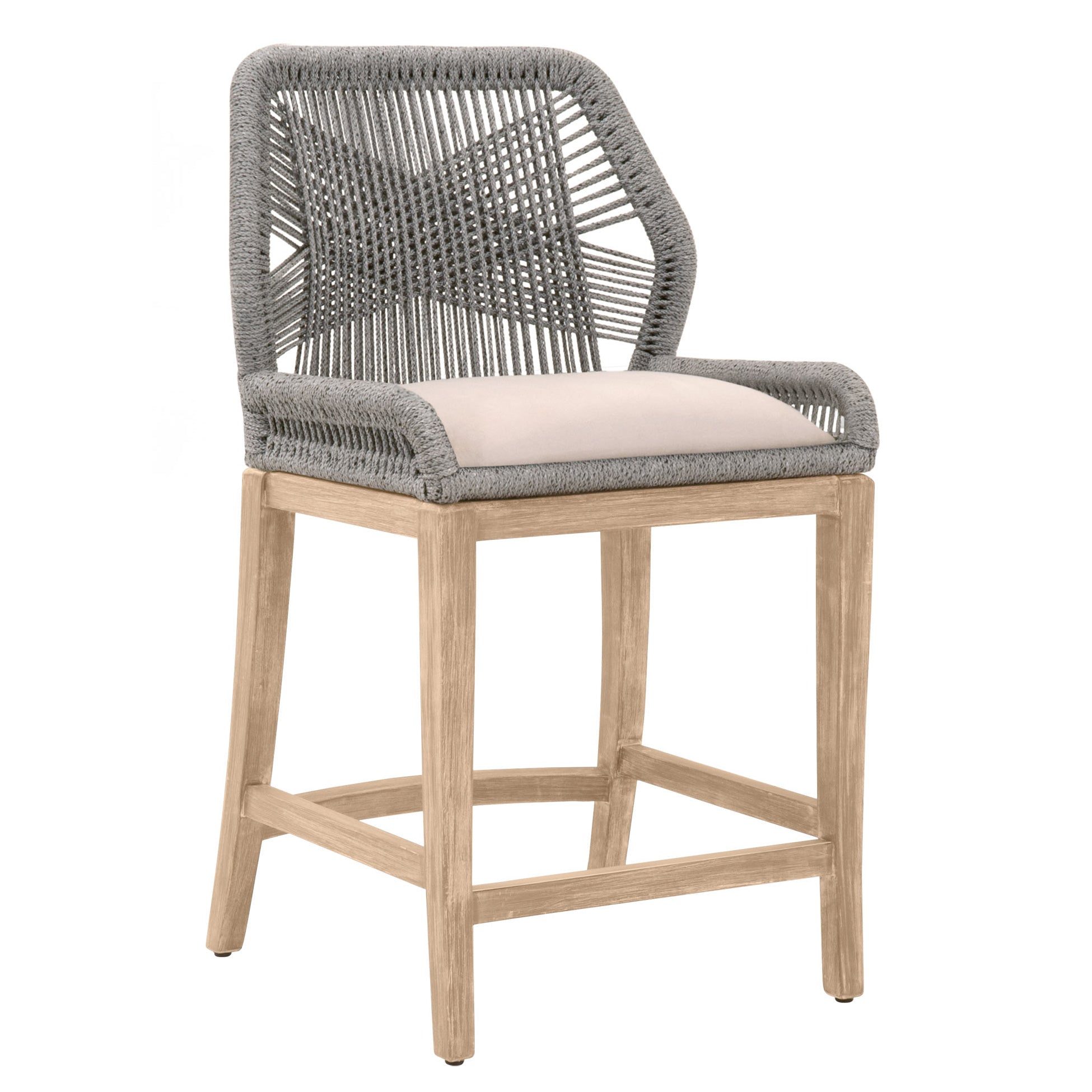 Loom Counter Stool Set of 2 – Paynes Gray