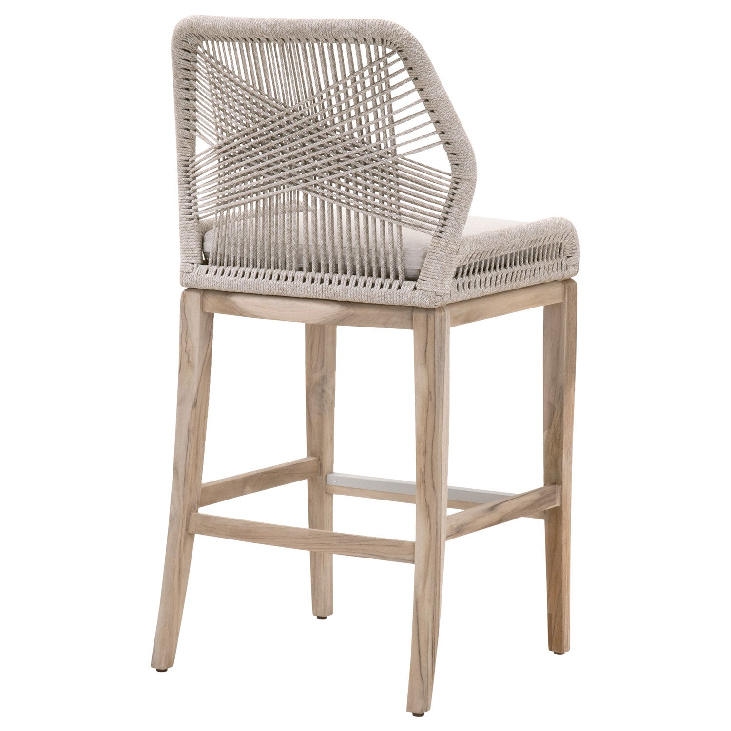 Loom Outdoor Barstool Set of 2 – Paynes Gray