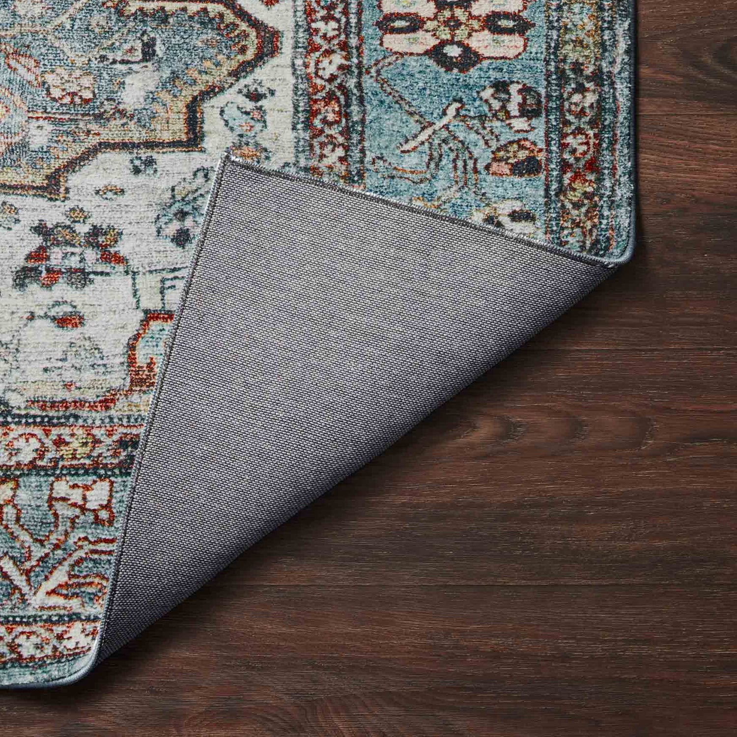 Loloi Margot CloudPile Ocean/Brick Power Loomed Rug – Paynes Gray