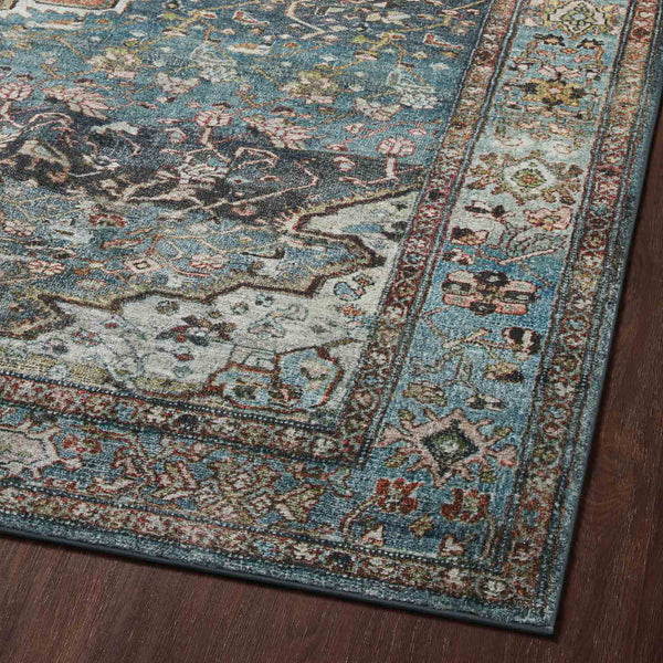 Loloi Margot CloudPile Ocean/Brick Power Loomed Rug – Paynes Gray