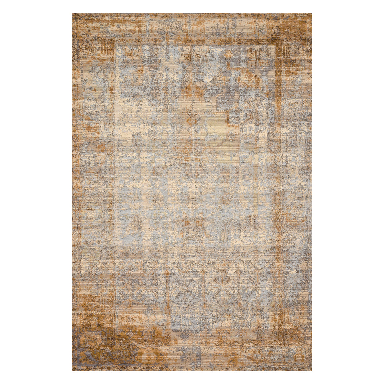 Loloi Mika Antique Ivory/Copper Indoor/Outdoor Rug – Paynes Gray