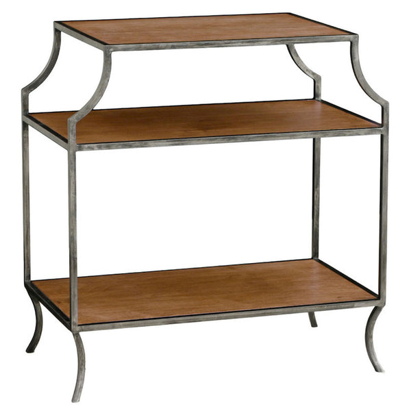 Redford House Milla Wood Side Table – Paynes Gray