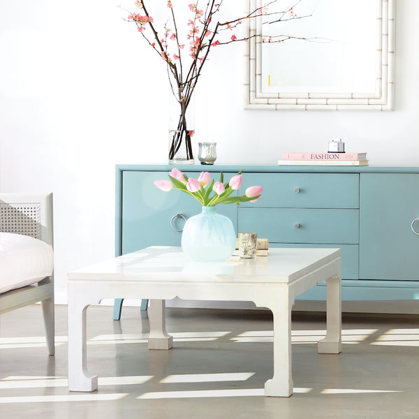 Redford House Morris Square Coffee Table – Paynes Gray