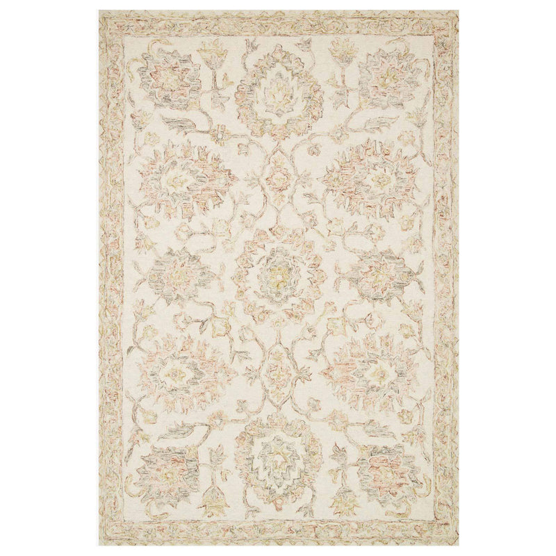 Loloi Norabel Vine Hooked Rug – Paynes Gray