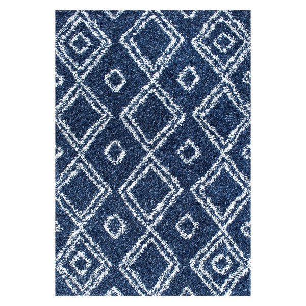 Shilo Diamond Shag Rug – Paynes Gray