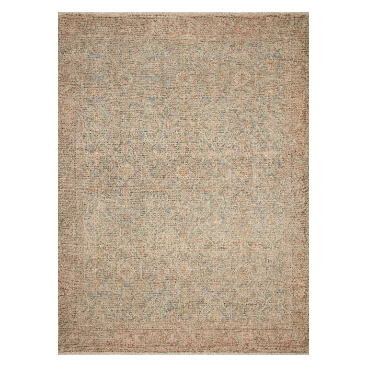 Loloi Priya Denim/Rust Hand Woven Rug – Paynes Gray