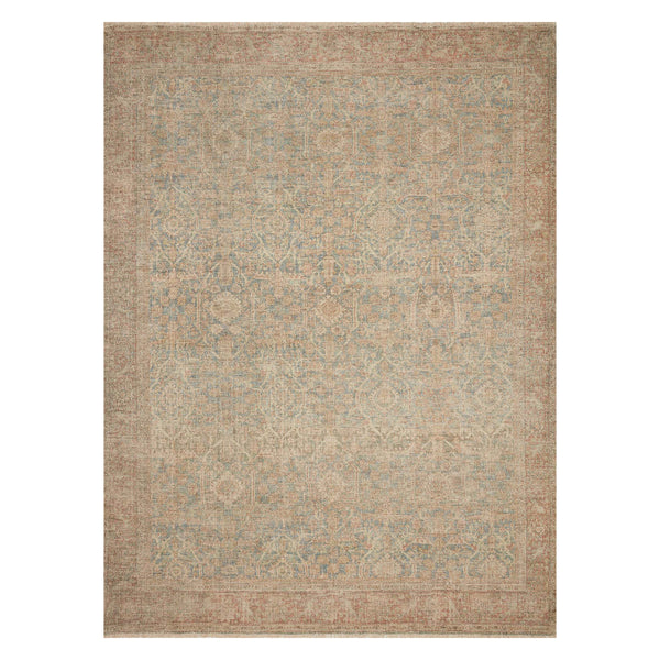 Loloi Priya Denim/Rust Hand Woven Rug – Paynes Gray