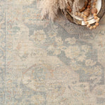 Loloi Priya Bone/Bluestone Hand Woven Rug – Paynes Gray