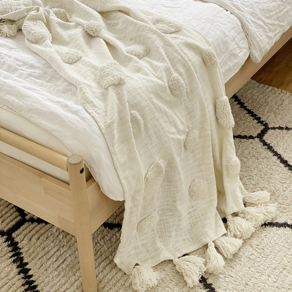 Bison Throw Blanket – Paynes Gray