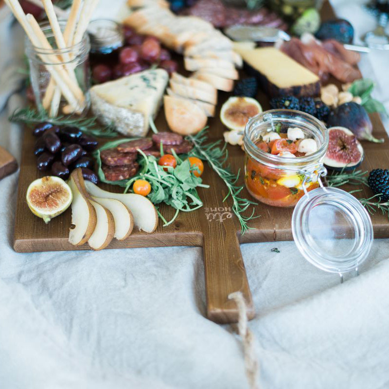 Etu Home Pine Rectangle Charcuterie Board – Paynes Gray