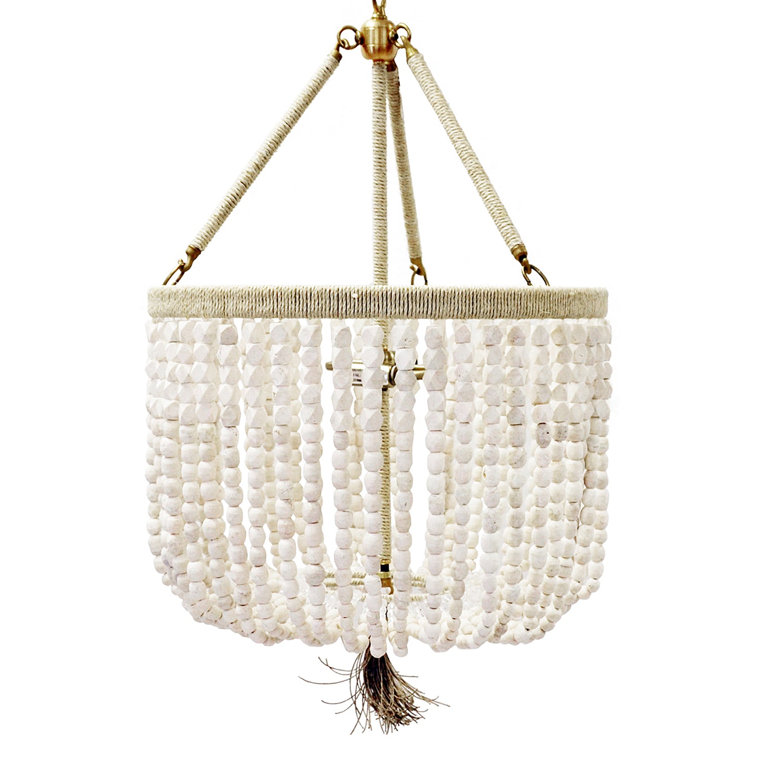 Ro Sham Beaux Malibu 18 Brass/White Swirl Chandelier – Paynes Gray