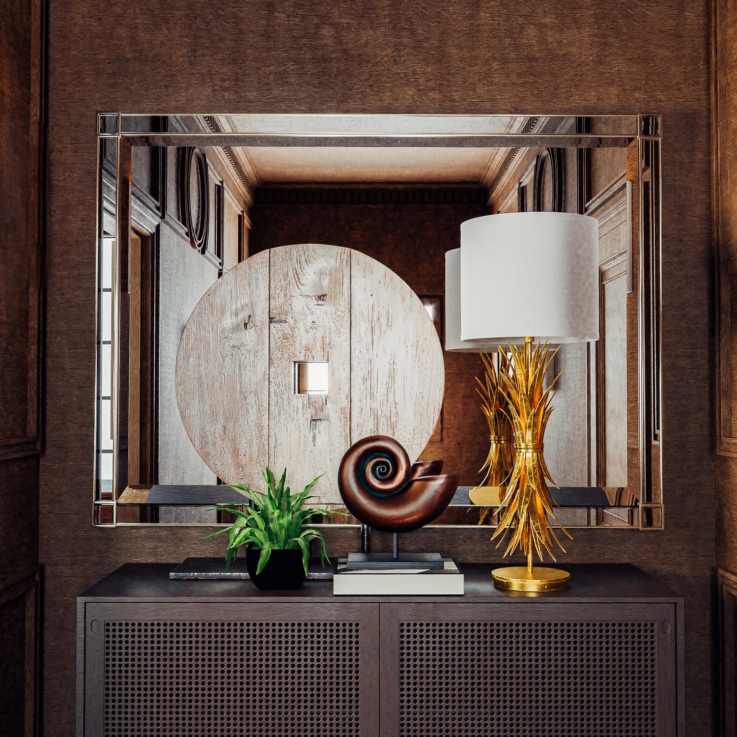 Ro Sham Beaux Trigo Table Lamp – Paynes Gray