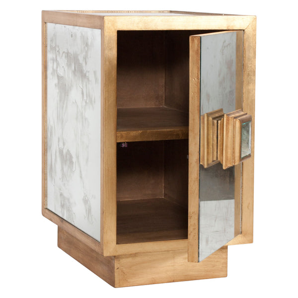 Worlds Away Savannah Side Table – Paynes Gray