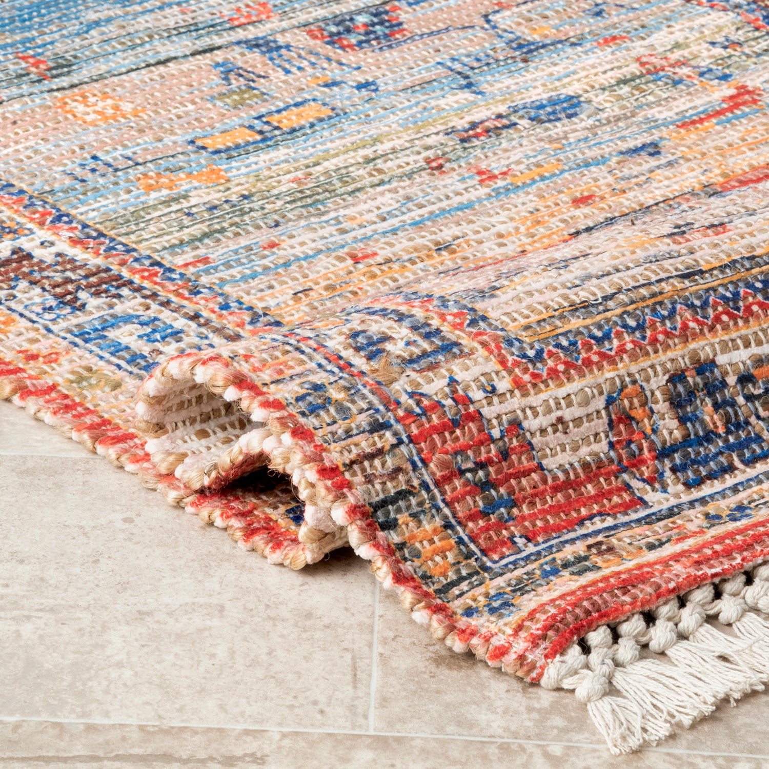 Selva Flatweave Jute Rug – Paynes Gray