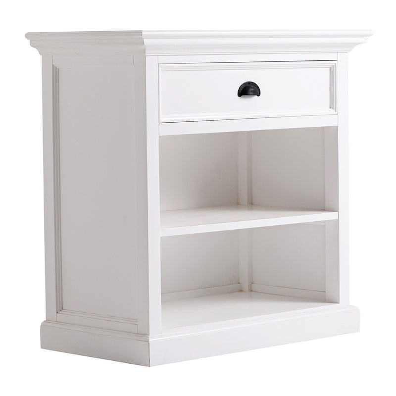 Beckton 1 Drawer Grand Bedside Table – Paynes Gray