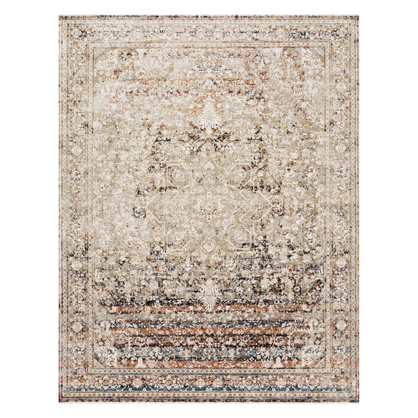 Loloi Theia Taupe/Brick Power Loomed Rug – Paynes Gray