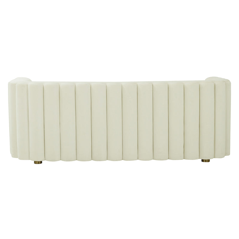 TOV Furniture Callie Velvet Sofa – Paynes Gray