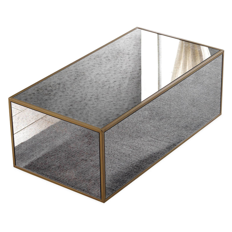 TOV Furniture Lana Mirrored Coffee Table – Paynes Gray