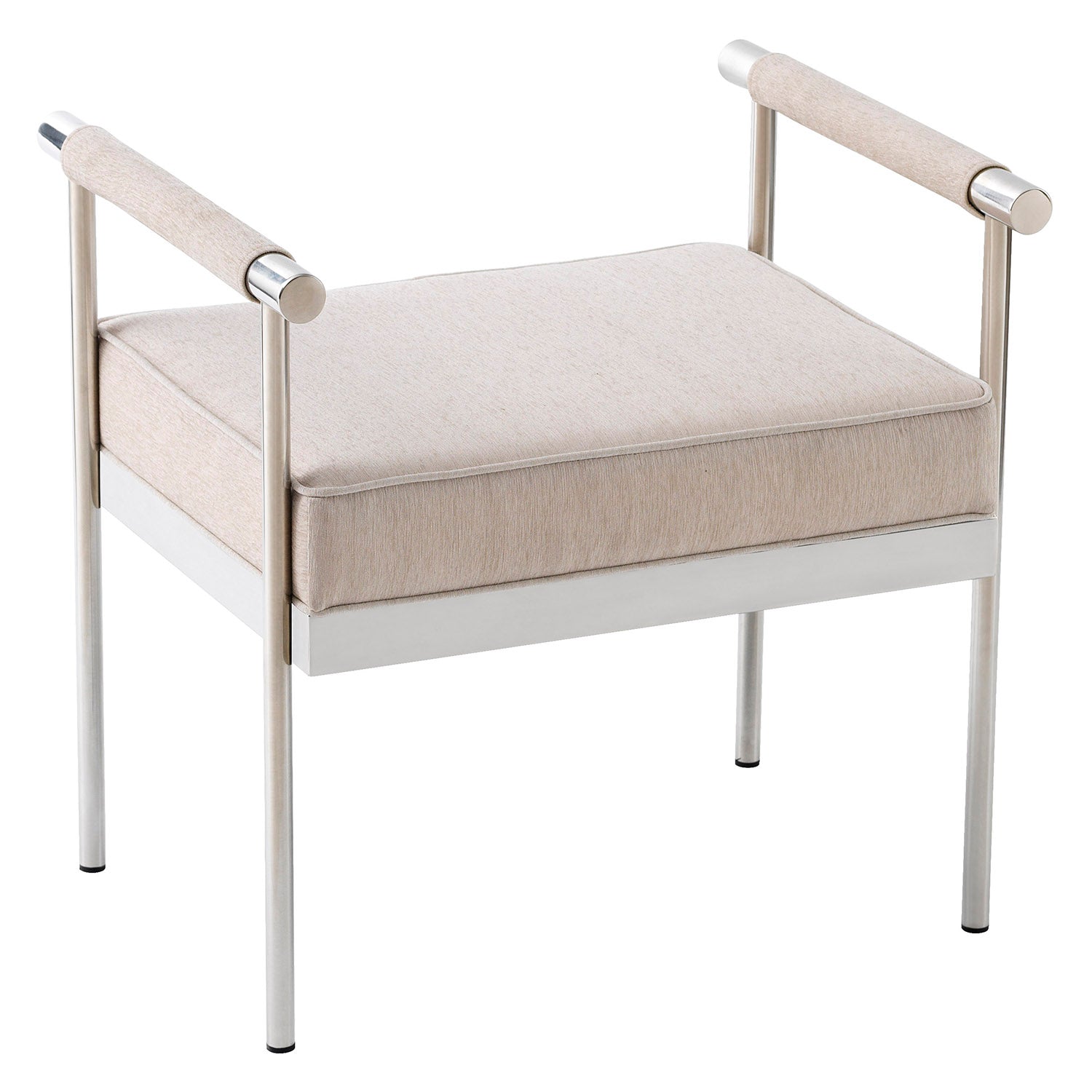 TOV Furniture Diva Velvet Bench – Paynes Gray