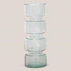 Kiko Clear I Recycled Glass Vase – Paynes Gray