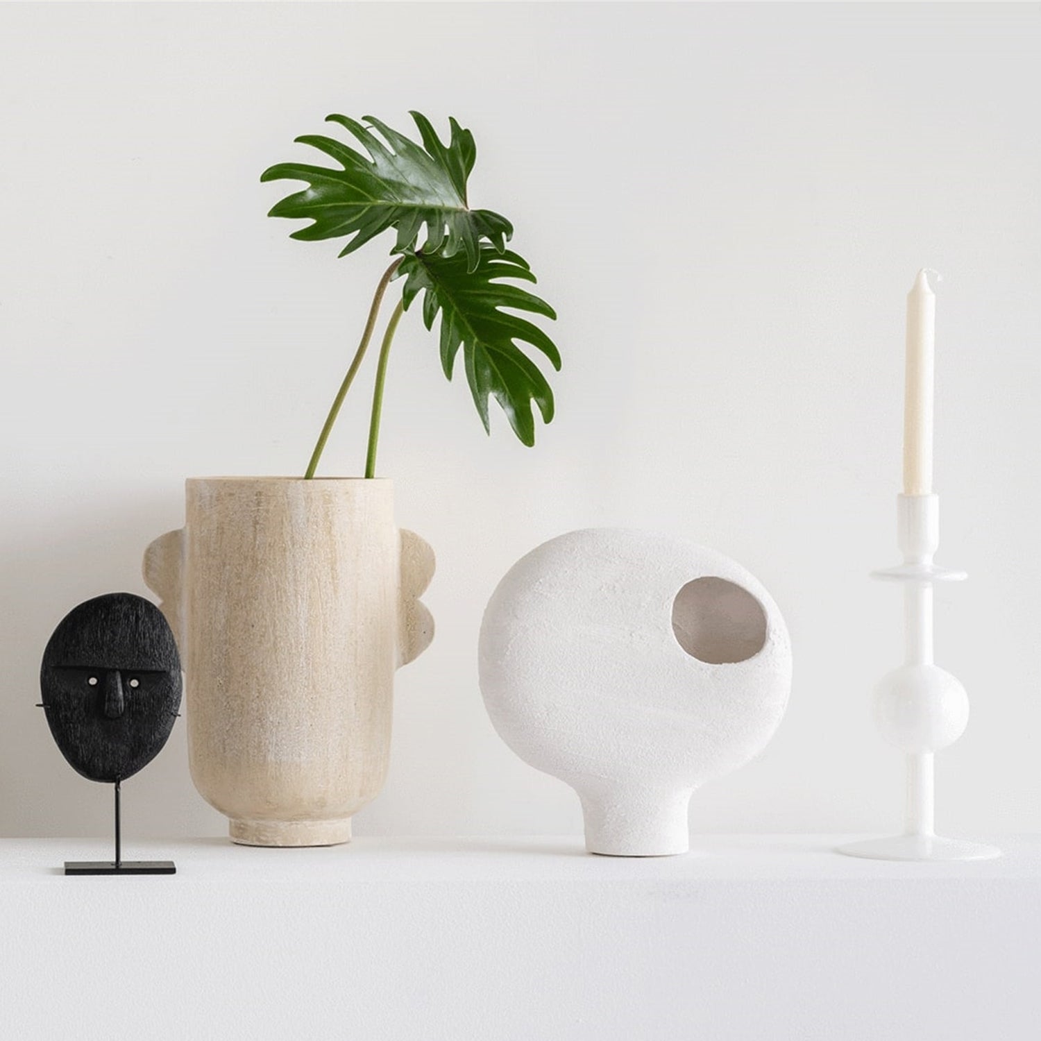 Mia Sphere Vase – Paynes Gray