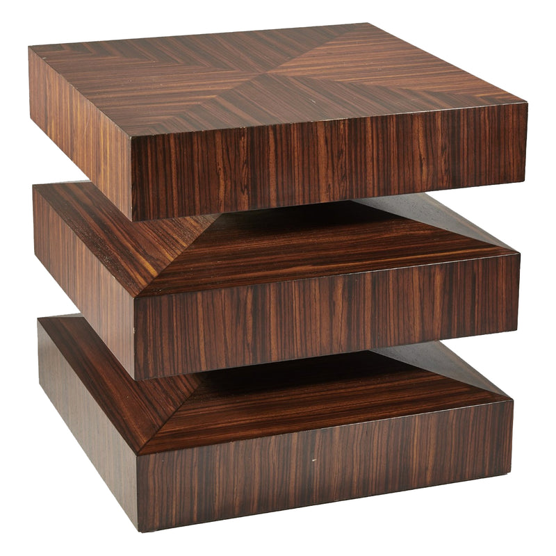 Global Views In & Out End Table – Paynes Gray