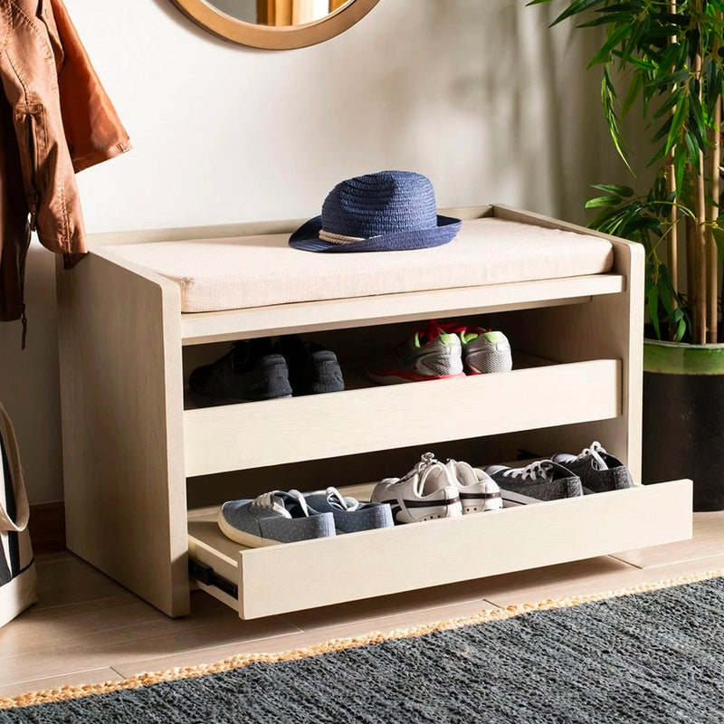 Evie Storage Bench – Paynes Gray