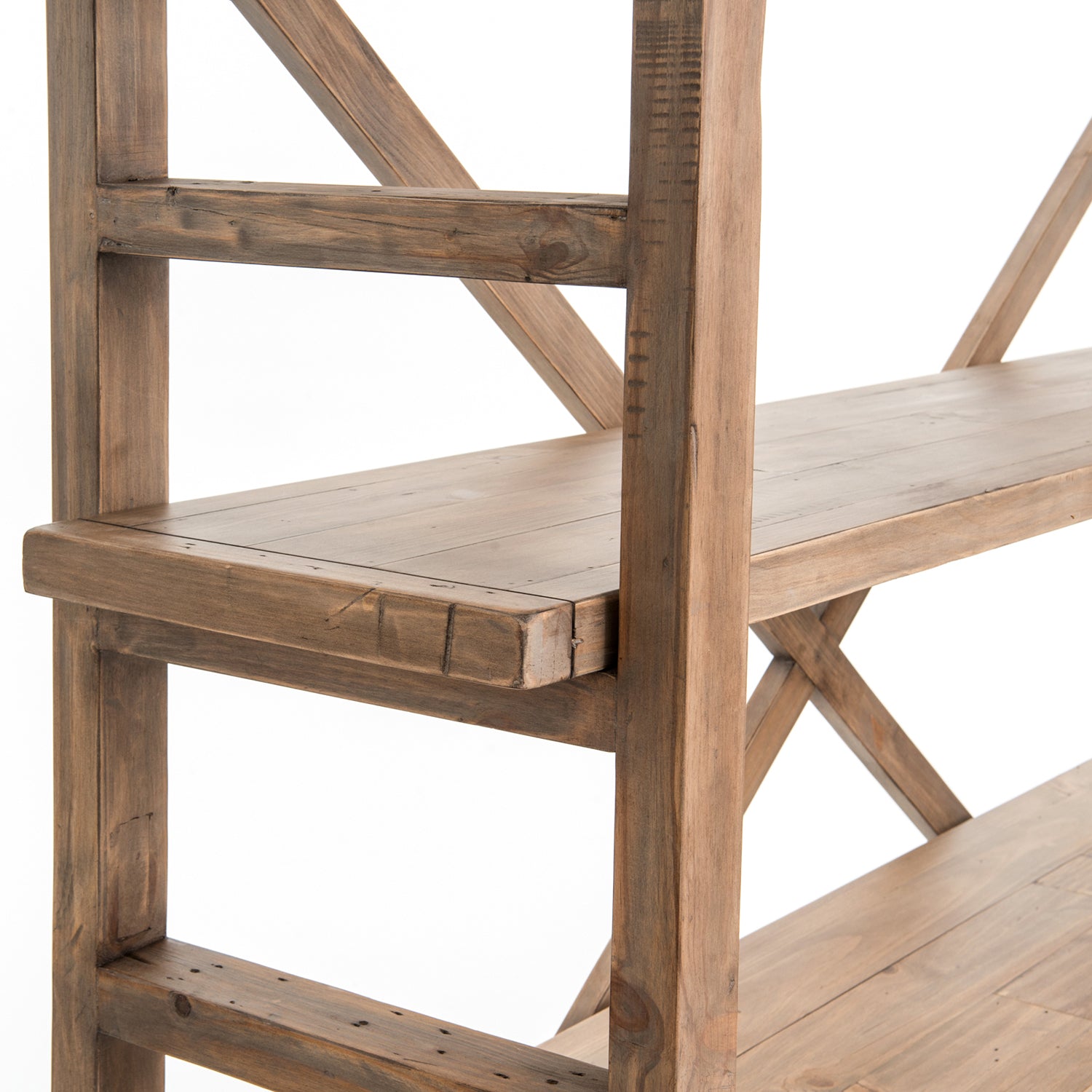 Four Hands Toscana Wooden Bookshelf – Paynes Gray