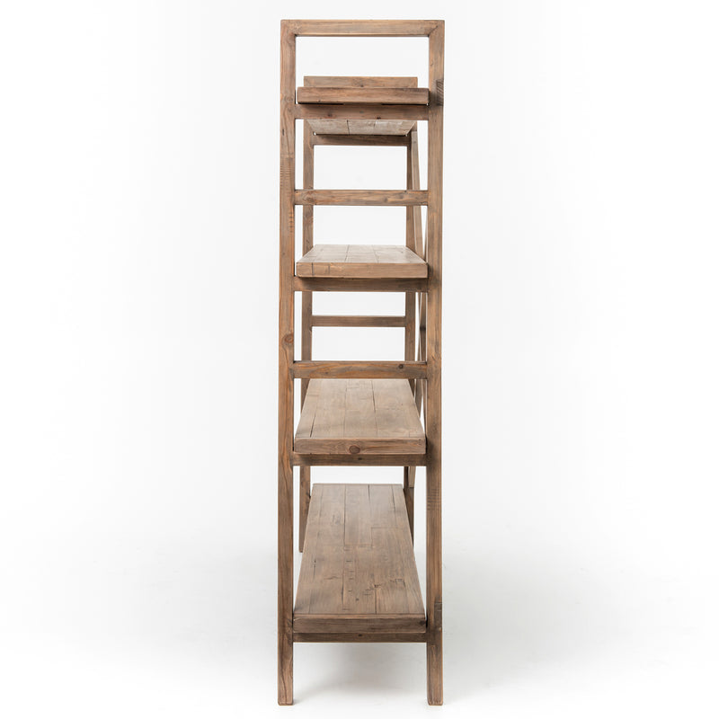 Four Hands Toscana Wooden Bookshelf – Paynes Gray