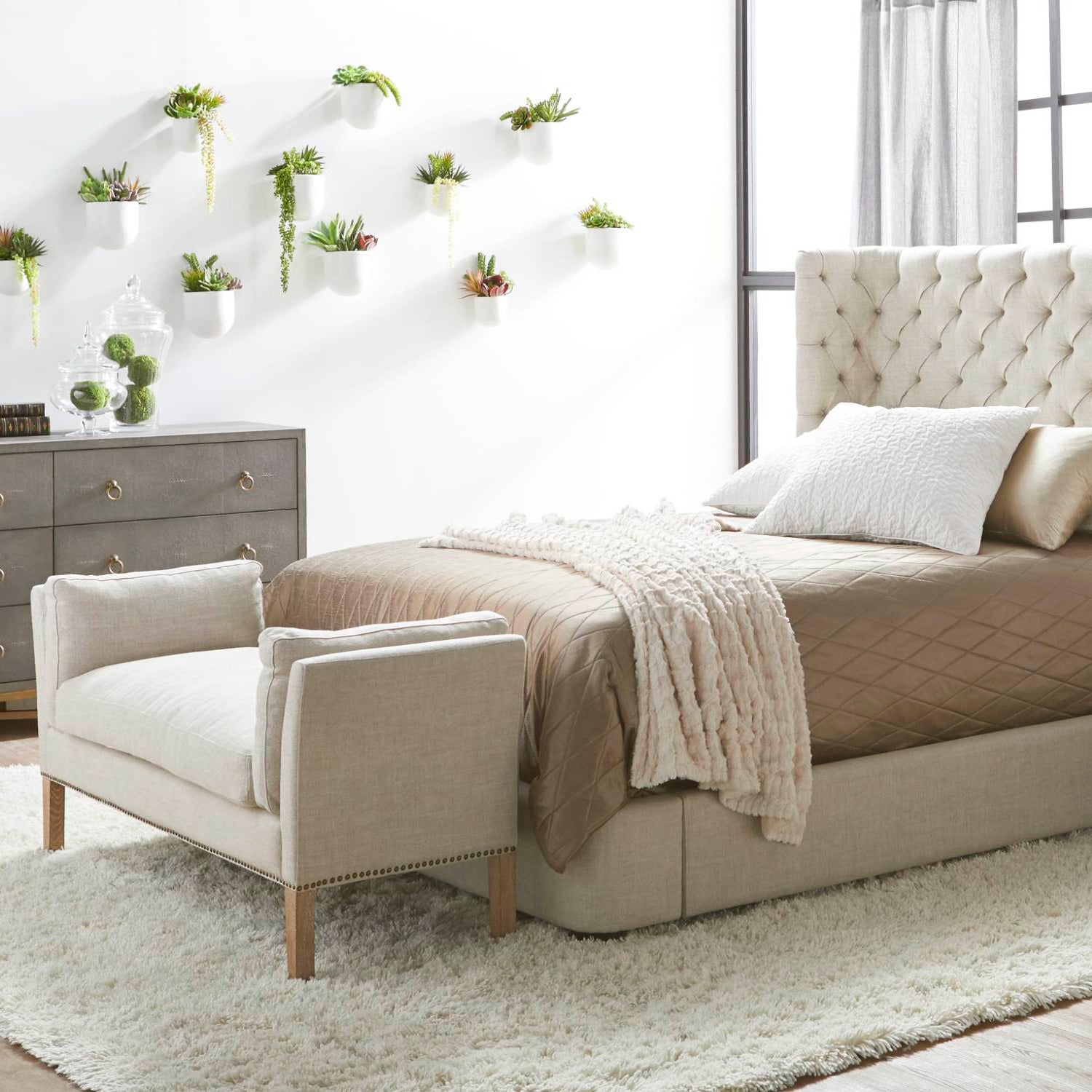 Warner Bench – Paynes Gray