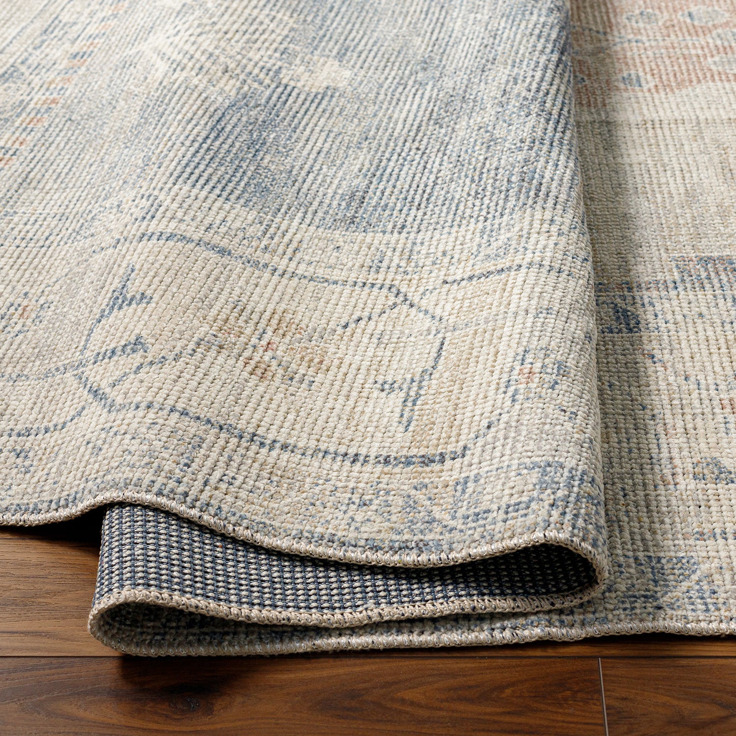 Becki Owens x Livabliss Luca Verve Machine Woven Rug – Paynes Gray