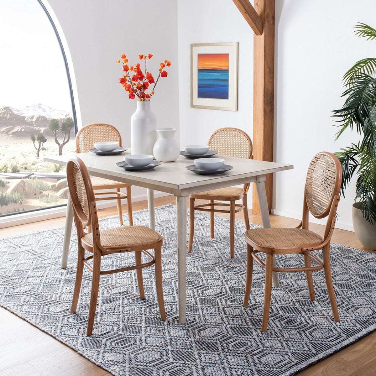Jay Cane Dining Chair Set of 2