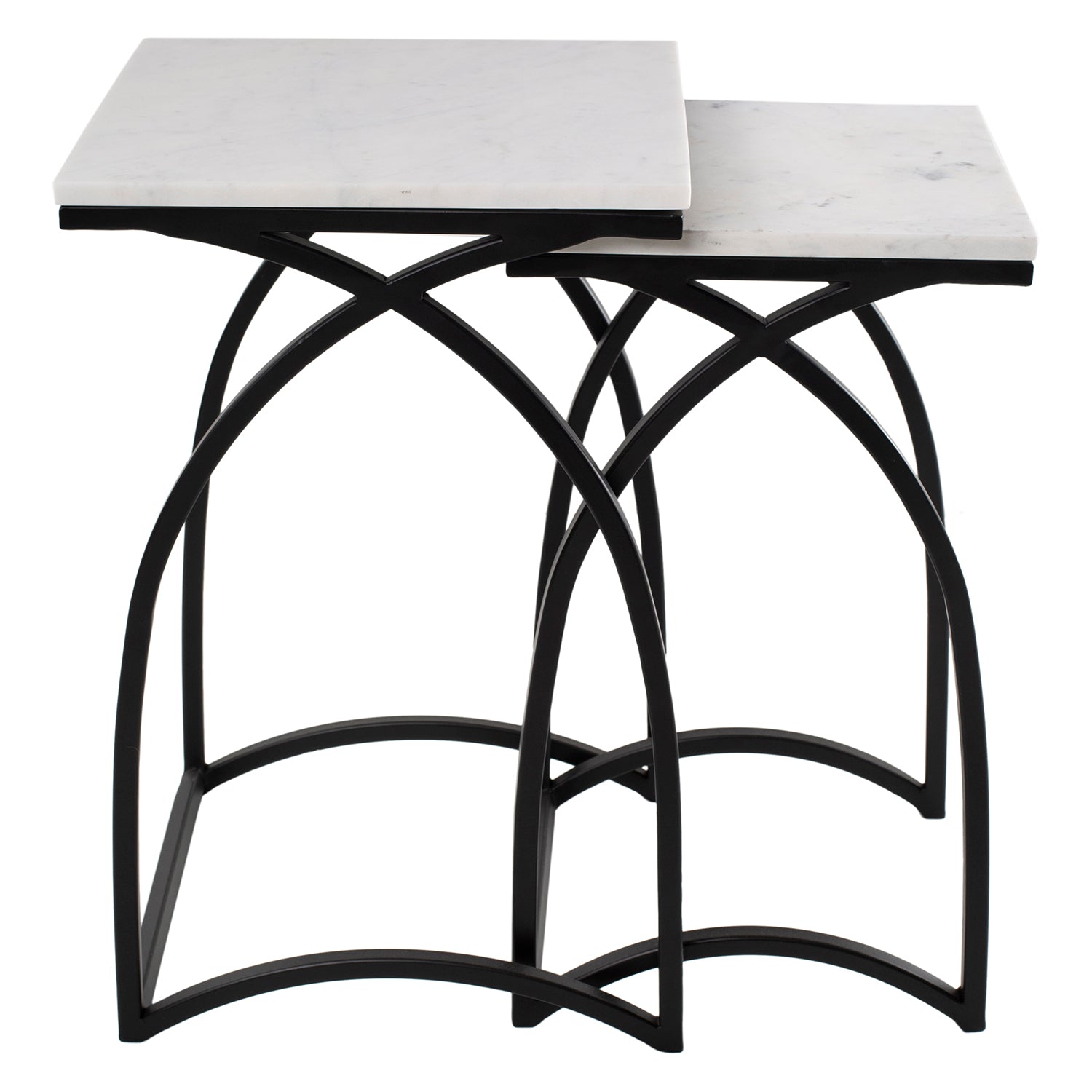 Simond Nesting Side Table Set of 2 – Paynes Gray