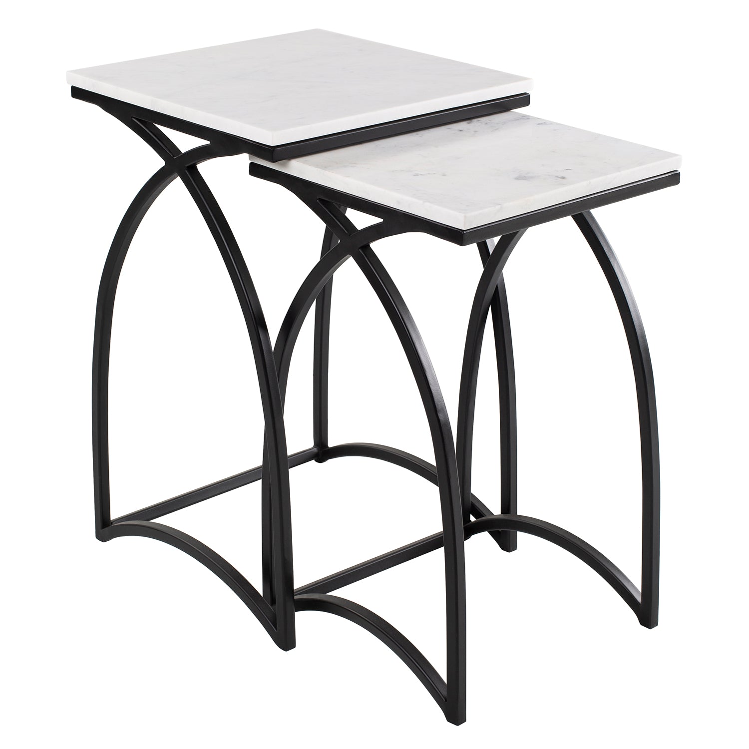 Simond Nesting Side Table Set of 2 – Paynes Gray