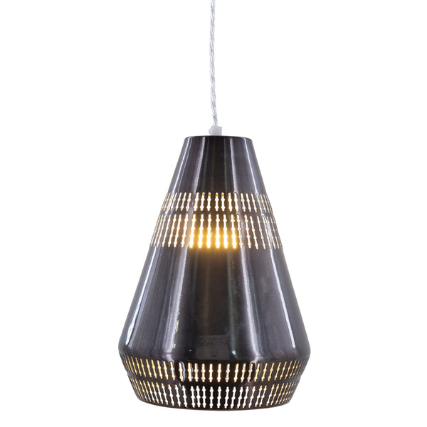 Layton Wide Pendant – Paynes Gray