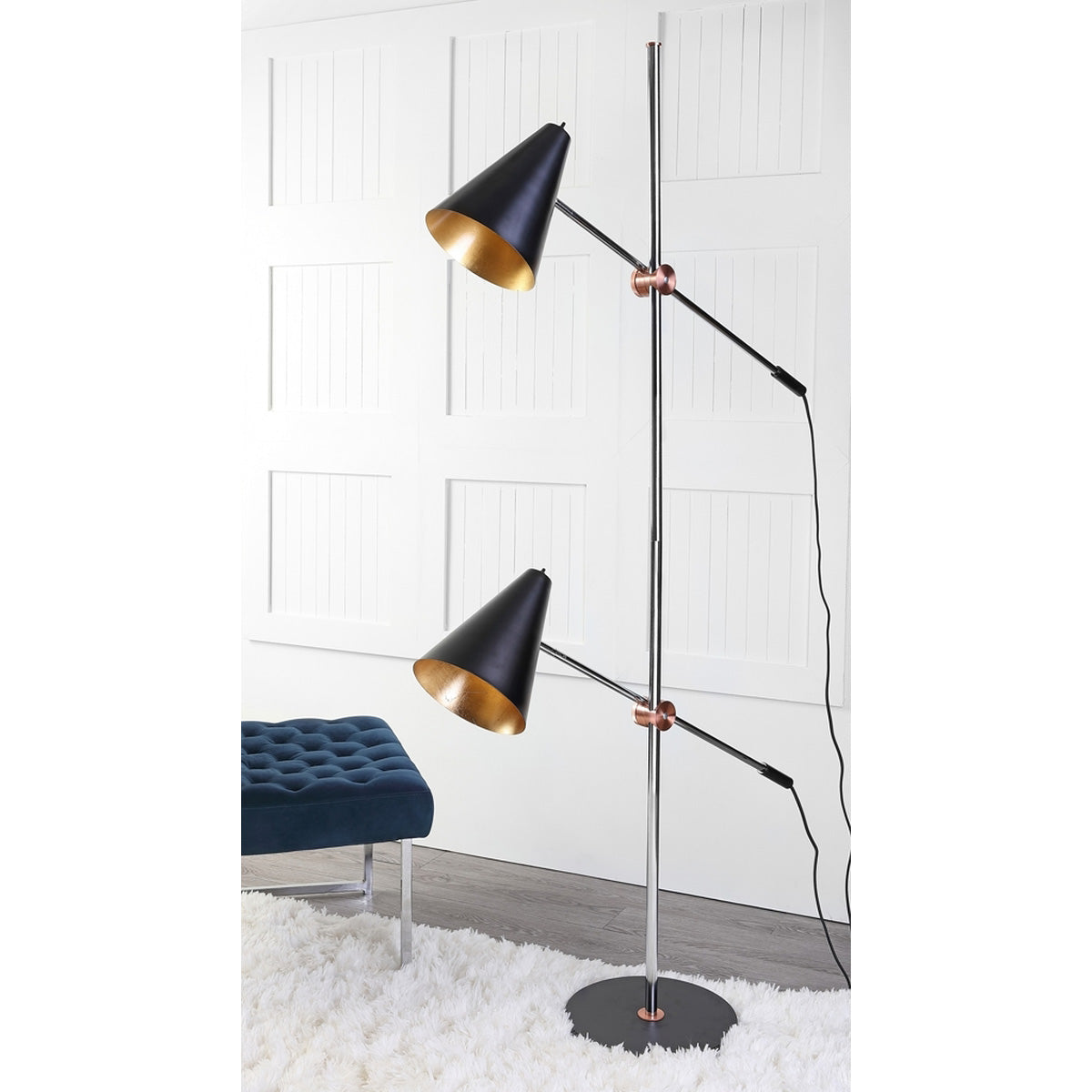 Jordan Floor Lamp – Paynes Gray