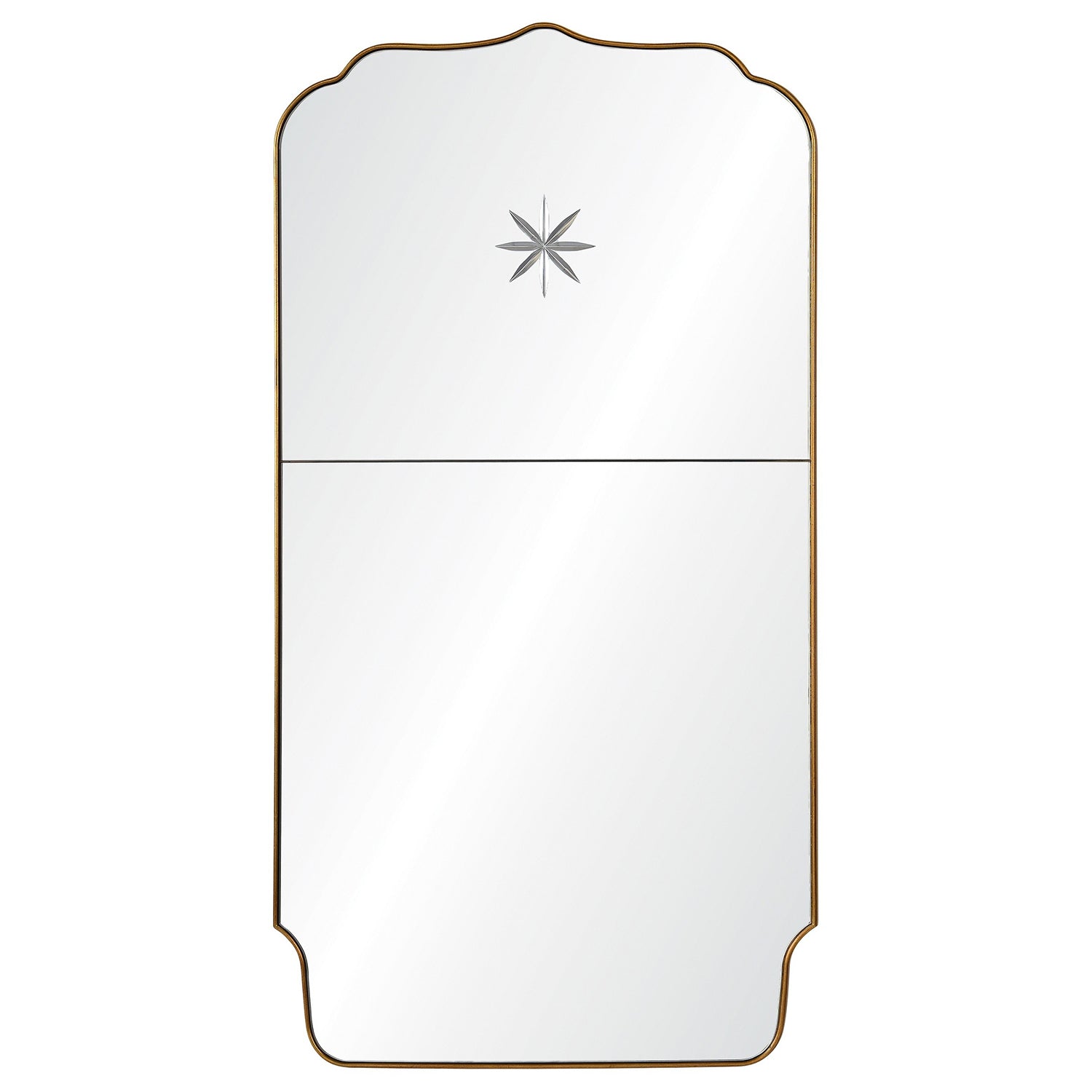 Michael S Smith For Mirror Home Trumeau Wall Mirror – Paynes Gray