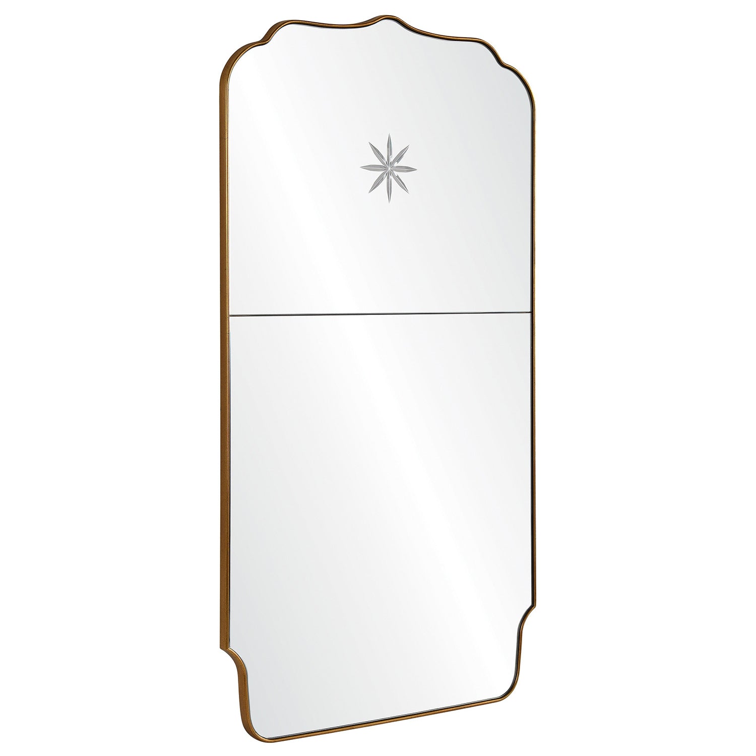 Michael S Smith For Mirror Home Trumeau Wall Mirror – Paynes Gray