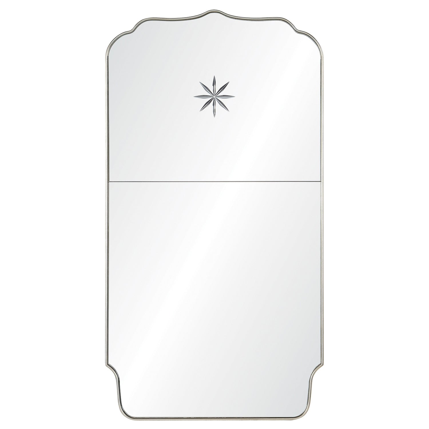 Michael S Smith For Mirror Home Trumeau Wall Mirror – Paynes Gray