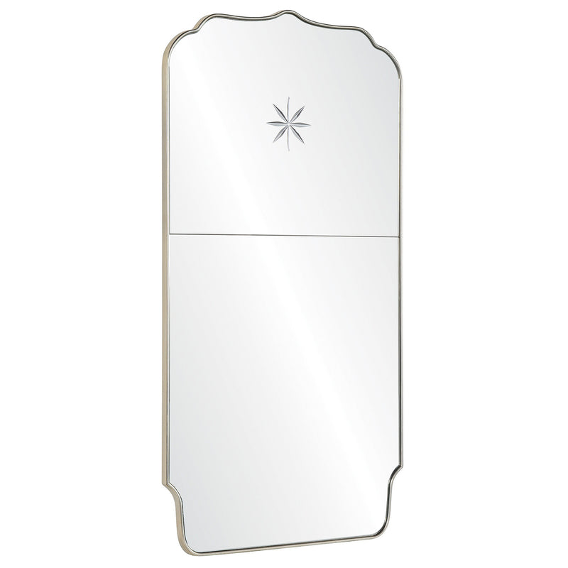 Michael S Smith For Mirror Home Trumeau Wall Mirror – Paynes Gray