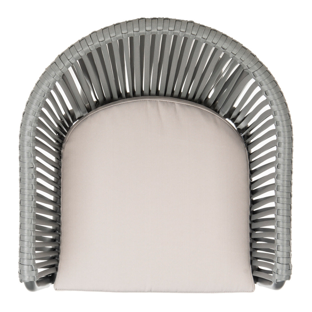 Haven Rope Stackable Outdoor Chair Set of 2 – Paynes Gray