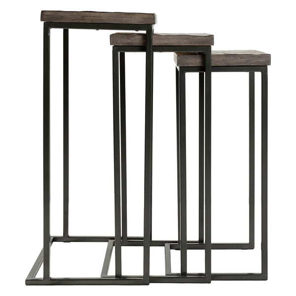 Bennington Nesting Side Table Set of 3 – Paynes Gray