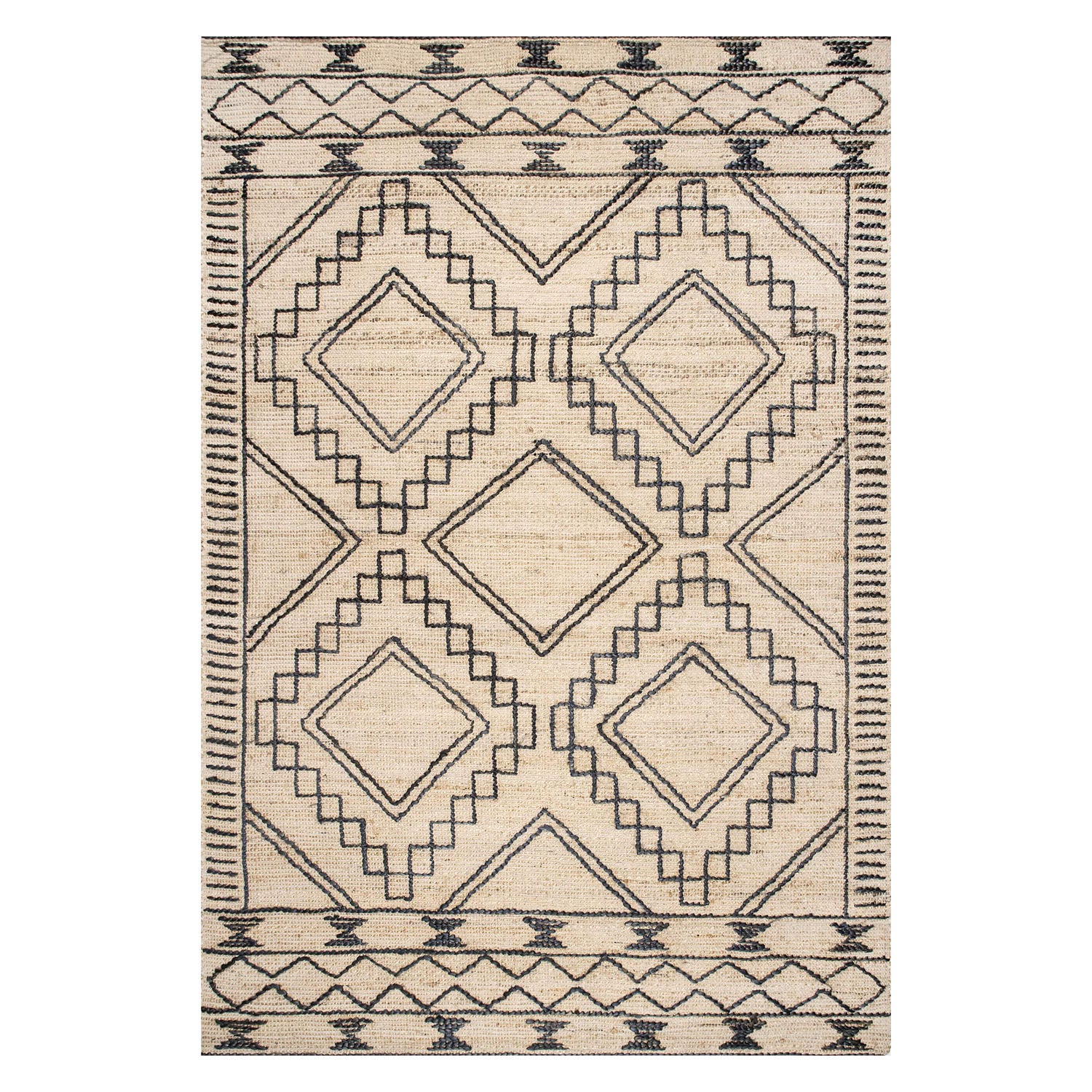 Reed Hand Woven Rug – Paynes Gray