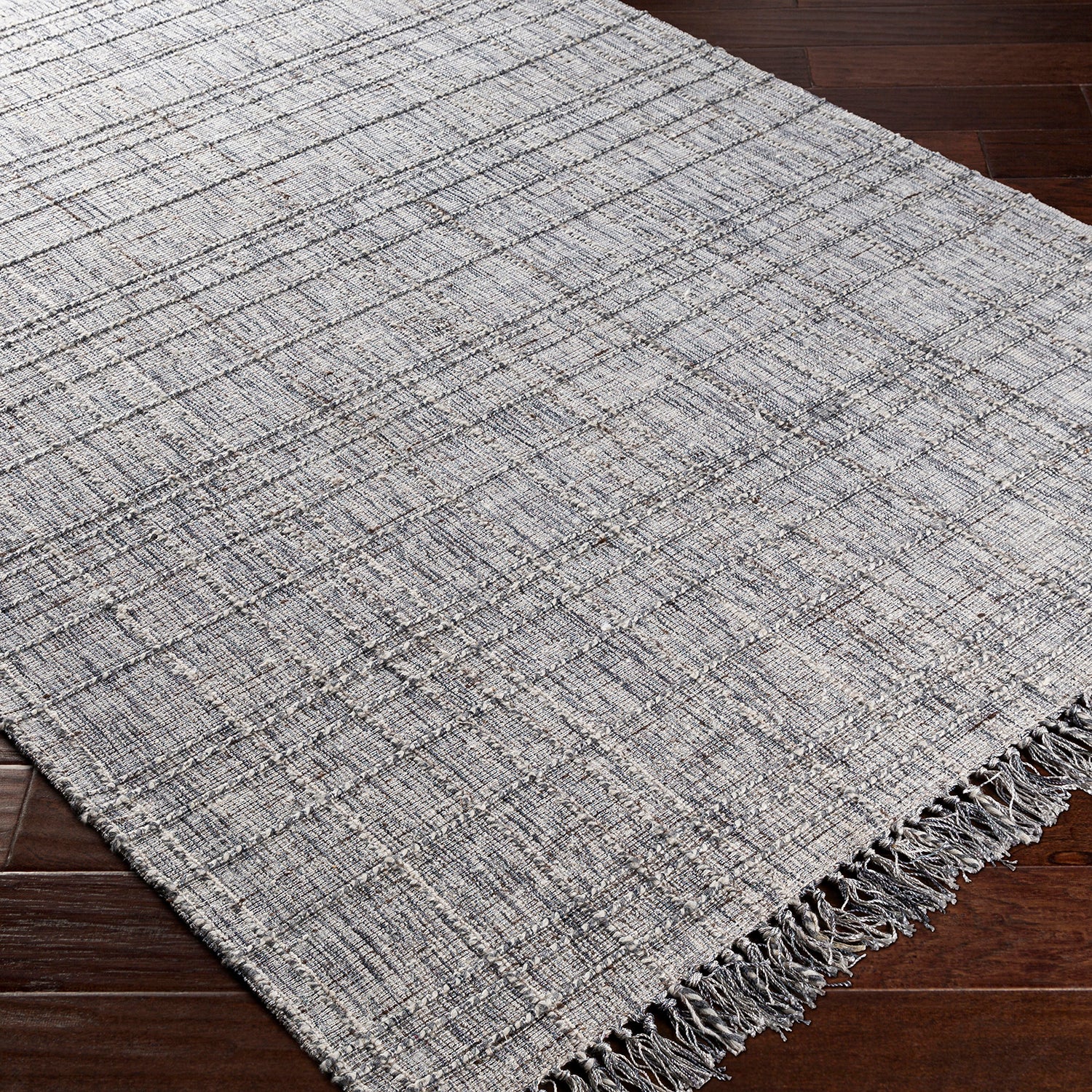 Surya Yorkville Graph Hand Loomed Rug – Paynes Gray